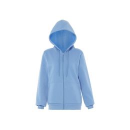 Nally Zip-Up Hoodie female Blue size XXL