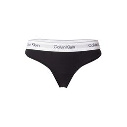 Calvin Klein Underwear Thong female Black size XS