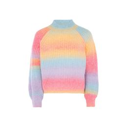 Sidona Pullover Damen Gr&ouml;&szlig;e XS/S pastellblau / dunkelgelb / pastelllila / pastellrot