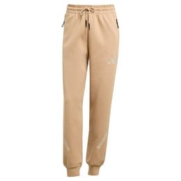 adidas Sportswear Workout Pants 'Z.N.E.' female Beige size XL