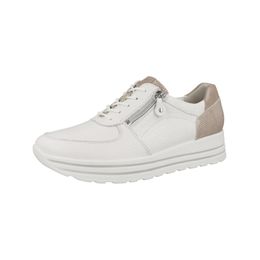 Waldl&auml;ufer WALDL&Auml;UFER Sneaker 'H-Lana' Damen Gr&ouml;&szlig;e 41.5 beige / rosegold / wei&szlig;