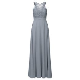 Kraimod Abendkleid Damen Gr&ouml;&szlig;e 36 rauchblau Winterkleid