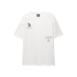 Pull&Bear Pull&bear Shirt 'THE THINKER' male White size XL