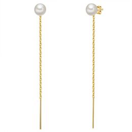 Valero Pearls Ohrstecker Damen Gr&ouml;&szlig;e One Size gold / perlwei&szlig;