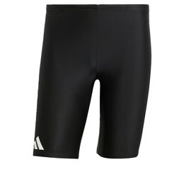 adidas Performance Sportbadehose 'Solid Swim' Herren Gr&ouml;&szlig;e L/XL schwarz / wei&szlig;