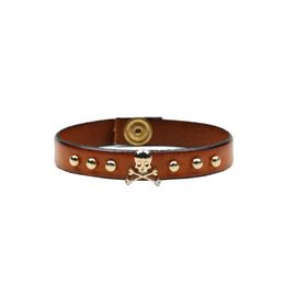 Scalpers Armband Damen Gr&ouml;&szlig;e One Size cognac / gold