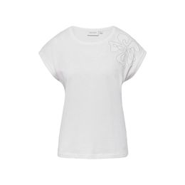 comma, comma casual identity T-Shirt Damen Gr&ouml;&szlig;e XS silber / wei&szlig;