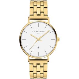 Liebeskind Berlin Analog Watch female Gold size One Size