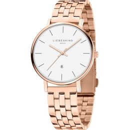 Liebeskind Berlin Analog Watch female Gold size One Size
