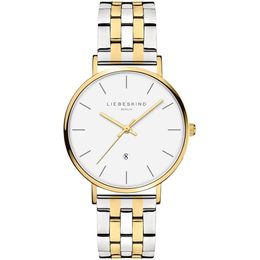 Liebeskind Berlin Analog Watch female Gold size One Size