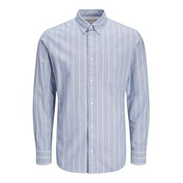Jack & Jones Premium Button Up Shirt 'JPRBLUBrook' male Blue size M