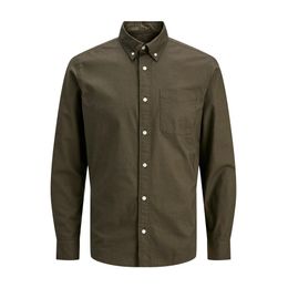 Jack & Jones Premium Button Up Shirt 'JPRBLUBrook' male Green size L