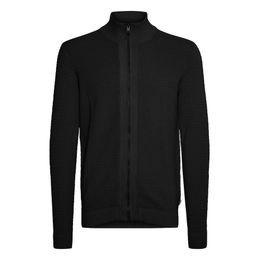 !Solid Knit Cardigan 'Nicklas' male Black size XXXL