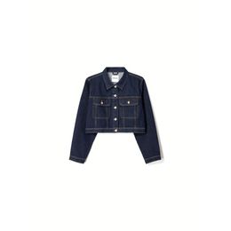 Bershka Between-Season Jacket female Blue size L