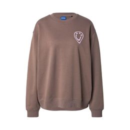 Hugo Sweatshirt Damen Gr&ouml;&szlig;e XL brokat / wei&szlig;
