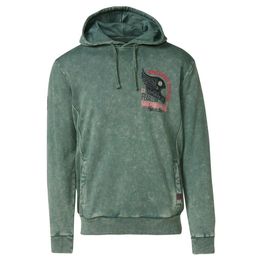 Koroshi Sweatshirt male Green size XXL