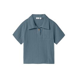 name it Shirt 'Hefin' boy Blue size 110