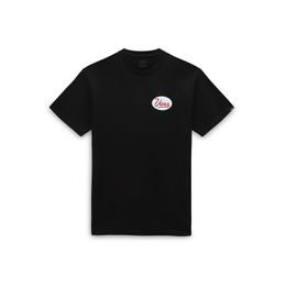 Vans T-Shirt 'GAS STATION' Herren Gr&ouml;&szlig;e L rot / schwarz / wei&szlig;