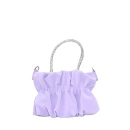 NAEMI Handtasche Damen Gr&ouml;&szlig;e One Size lavendel / silber