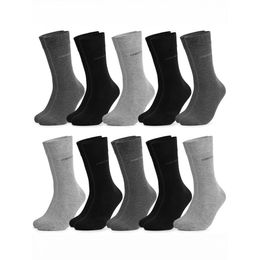 Occulto Socken 'Philipp' Herren Gr&ouml;&szlig;e 47/50 basaltgrau / hellgrau / dunkelgrau / schwarz
