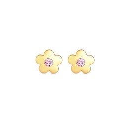 Elli Jewelry 'Blume' girl Gold size One Size