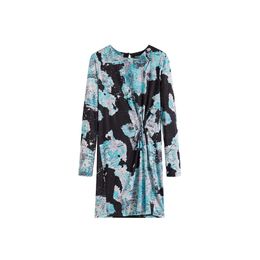 Desigual Kleid Damen Gr&ouml;&szlig;e 40 gr&uuml;n / mischfarben Winterkleid