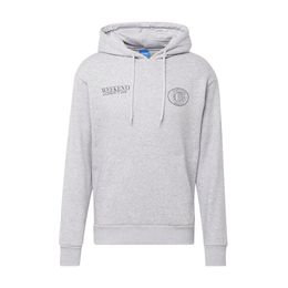 Jack & Jones JACK & JONES Sweatshirt 'JORBradley' Herren Gr&ouml;&szlig;e S hellgrau / schwarz