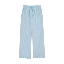 WE Fashion Hose M&auml;dchen Gr&ouml;&szlig;e 128 hellblau / wei&szlig;