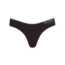 K by KARL LAGERFELD Karl Lagerfeld Bikinihose Damen Gr&ouml;&szlig;e M schwarz / wei&szlig;
