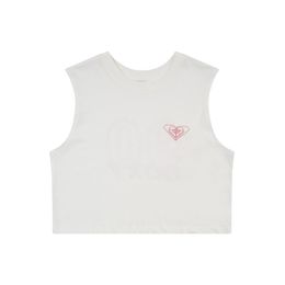 Roxy Sporttop 'Essential' M&auml;dchen Gr&ouml;&szlig;e 128 creme / hellpink / rot