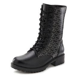 Lascana Lace-Up Ankle Boots female Black size 39