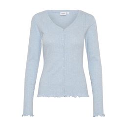 Saint Tropez Strickjacke 'Gru' Damen Gr&ouml;&szlig;e M himmelblau