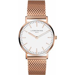 Liebeskind Berlin Analog Watch 'New Case' female Gold size One Size