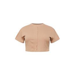 Public Desire Curve Shirt female Beige size 20