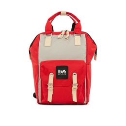 Bagmori Wickeltasche Gr&ouml;&szlig;e One Size beige / rot / schwarz