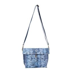 NAEMI Schultertasche Damen Gr&ouml;&szlig;e One Size blau / hellblau / schwarz / wei&szlig;