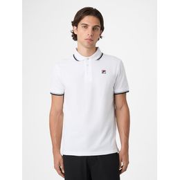 Fila Poloshirt 'Biella' Herren Gr&ouml;&szlig;e XXL rot / schwarz / wei&szlig;