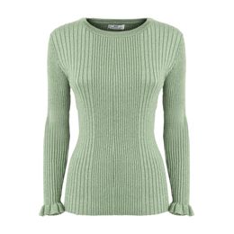 Influencer Sweater female Green size M