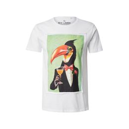 Key Largo Shirt 'HORNBILL' male White size 3XL