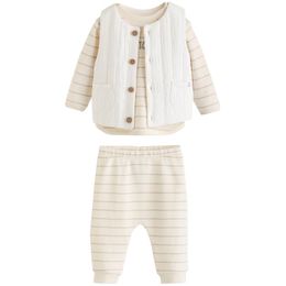 next Set boy Beige, White size 6-9 mths