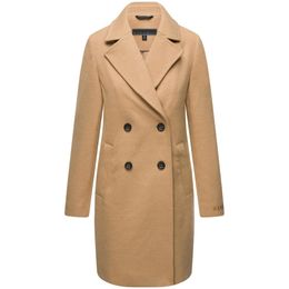 Navahoo Between-Seasons Coat 'Frostjuwel 14' female Beige size XXXL