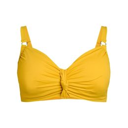 Swim By Zizzi Bikini Top 'Serina' female Yellow size 60