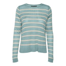 V&eacute;ro Moda VERO MODA Pullover 'VMNOVA' Damen Gr&ouml;&szlig;e XS creme / mint