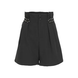 Influencer Pleat-Front Pants female Black size M