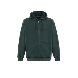 Dandalo Zip-Up Hoodie male Green size XL