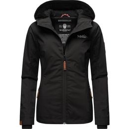 Marikoo Between-Season Jacket 'Brombeere' female Black size 4XL