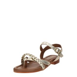 ABOUT YOU Strap Sandals 'Hailey' female Gold size 42