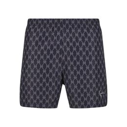 Karl Kani Swim Trunks 'KM251-041-1 Signature Monogram Aop' male Blue size XXS