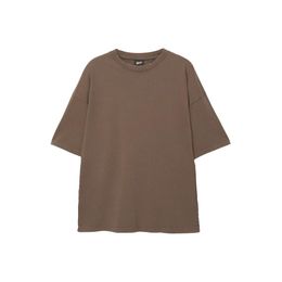 Pull&Bear Pull&bear Shirt 'STWD' male Brown size XL