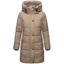 Marikoo Wintermantel 'Karumikoo XVI' Damen Gr&ouml;&szlig;e M beige